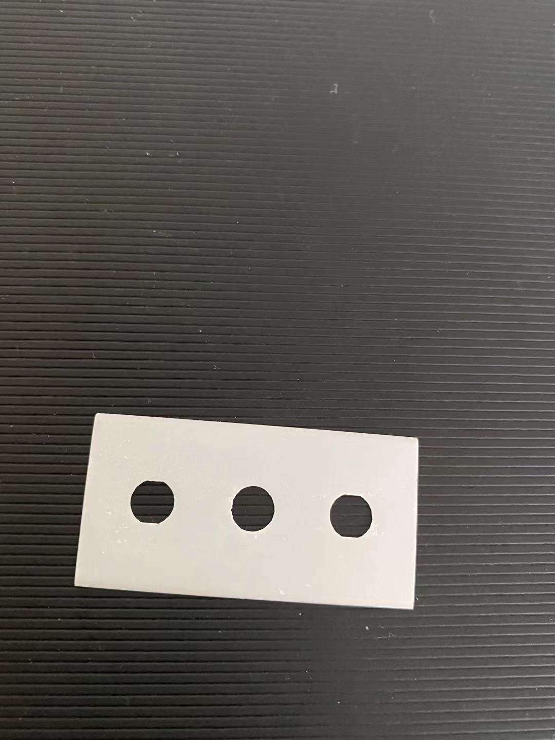 3 holes ceramics razor blades zund knives for packaging